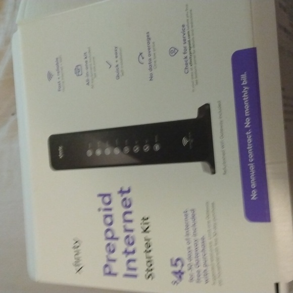 pre paid Xfinity modem | Other | Xfinity Modem With One Month Service ...